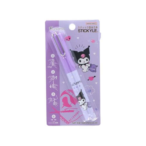 クロミ/-/S3721892・Color:クロミ・パッケージ個数:1・実用性もばっちりサンリオデザインの文具・【特長】持ち運びに便利なスティック型はさみ・【刃渡り】35mm・【サイズ】14mm×116mm×18mm・【材質】ABS・ステンレ...