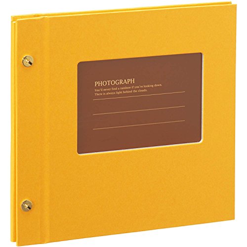 ライトフリーアルバムオレンジ/ハガキ ワンサイズ/XP-5308-51・Color:オレンジPatternName:単品・パッケージ個数:1・表紙にフォトフレーム付（L判写真収容可能）・ライトフリー台紙8枚（クリーム色）・本体サイズ：縦18...