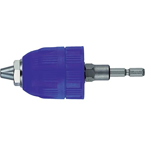 口径0.5-10mmブルー/-/BH-261・パッケージ個数:1・先端工具つかみ範囲：口径0.5~10mm・シャンク径：6.35mm・全長：118mm・原産国：チュニジア共和国・RoHS10物質対応商品紹介 【特長】 ●2つの爪でギアをロッ...