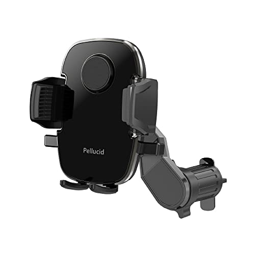 エアコン取付ブラック/-/PPH2109・Style:エアコン取付・パッケージ個数:1・スマホを押し当てるだけのワンタッチホールド式スマホホルダー 手帳型ケース対応・サイドレバーを少し押すだけでスマホの取外し可能・スイングアームで360°回...