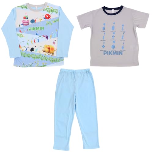 キャラクターライトブルー/130/42823-09-09・Size:130Color:ライトブルー・【暗いところで光る】蓄光プリントなので暗いところで光ります。寝るのを嫌がったり電気を消すのを嫌がるお子様の、眠りを応援する一着です。大好きな...