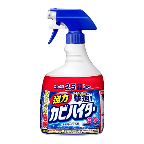 -/大容量本体1000ml/-・Size:大容量本体1000ml・パッケージ個数:1・内容量:1000ml・表面は簡単に落とせても、黒カビの根はこするだけでは退治できない・強力カビハイターはカビの根まで撃退・垂直面のカビにも泡が密着・壁、棚...