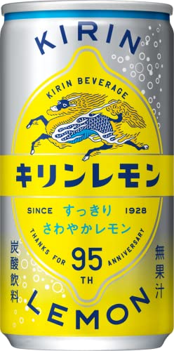 単品-/190ml 缶/-・Style:単品PatternName:炭酸飲料Size:190ml 缶・すっきりおいしい正統透明炭酸・誕生当時の思想に基づき、こだわり抜いて作った炭酸飲料商品紹介 「キリンレモン」は発売95周年を迎えた、すっき...