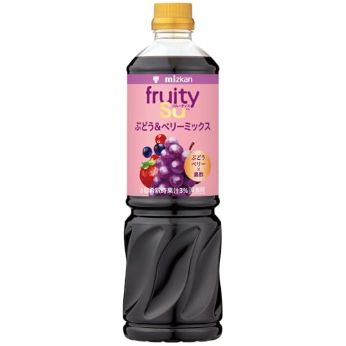ぶどう&ベリーミックス-/1000ml/-・FlavorName:ぶどう&ベリーミックスSize:1000ml・原材料：果糖ぶどう糖液糖（国内製造）、米黒酢、ぶどう果汁、りんご酢、クランベリー果汁、カシス果汁、いちご果汁、黒糖入り砂糖液、は...