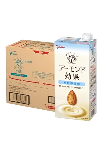 アーモンド効果 1000ml×6本-/1リットル (x 6)/-・PatternName:砂糖不使用6本・パッケージ個数:1・【おいしくて、栄養たっぷり! 】アーモンドの豊富な栄養を、おいしく・手軽に摂るなら「アーモンド効果」。1日分のビタ...