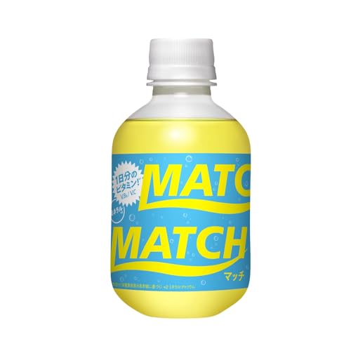 -/270ml/-・PatternName:オリジナルSize:270ml・パッケージ個数:1・ビタミン炭酸MATCH(マッチ)・1本で1日分のビタミン(ビタミンB6、ビタミンC 栄養素等表示基準値に基づく)・リフレッシュ&チャージ・ゴクゴ...