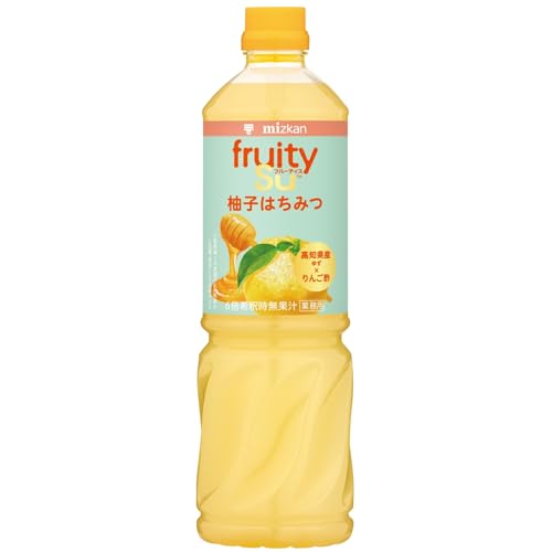 柚子はちみつ-/1000ml/-・FlavorName:柚子はちみつSize:1000ml・原材料：りんご酢（国内製造）、砂糖、ゆず果汁、はちみつ／クエン酸、香料、甘味料（スクラロース）、紅花色素・本品100ml当たり　エネルギー：48kc...