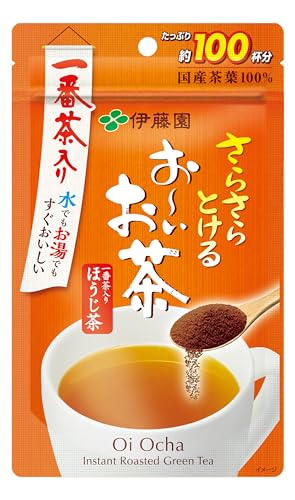 -/80g/16323・Size:80g・パッケージ個数:1・商品サイズ(高さx奥行x幅):200mmx35mmx120mm商品紹介 「お~いお茶」は、大谷翔平選手とグローバルアンバサダー契約をいたしました。 冷水でもお湯でもさらさらすぐ溶...