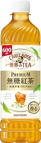 原材料:紅茶（スリランカ）、白茶／香料、ビタミンC・内容量:600ml×24本・エネルギー:0kcal/100ml・商品サイズ(奥行×幅×高さ)39cm×26cm×23cm・原産国:日本商品紹介 サントリー ボス BOSS クラフトボス P...