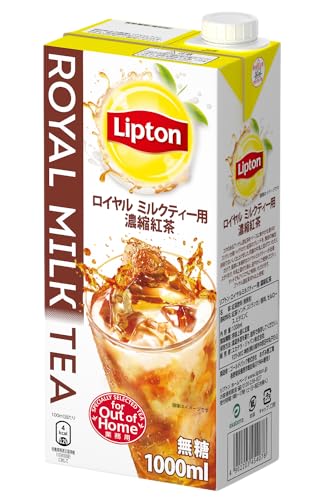 ロイヤルミルクティー 濃縮-/1リットル (x 1)/-・Size:1リットル (x 1)Style:ロイヤルミルクティー 濃縮・パッケージ個数:1・【紅茶の専門家「リプトン」】注ぐだけの簡単オペレーション「リキッドティー」です。・【ミルク...
