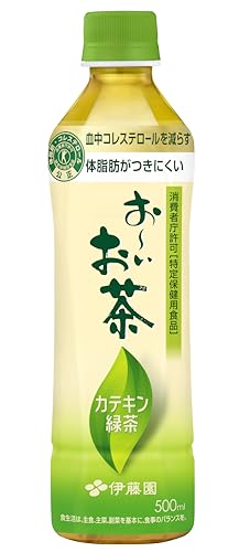 内容量:500ml×24本・容器:ペットボトル・原材料:緑茶(オーストラリア、日本)/緑茶抽出物、環状オリゴ糖、ビタミンC・栄養成分(500ml当たり):エネルギー：0kcal、たんぱく質：0g、脂質：0g、炭水化物：0g、食塩相当量：0....