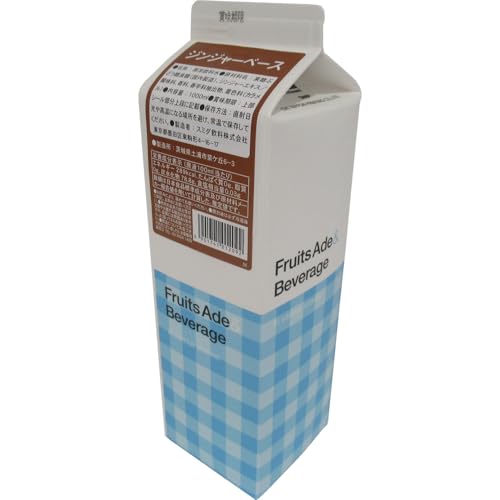 ジンジャーベース-/1000ml×1本/-・Style:ジンジャーベース・パッケージ個数:1・原材料:果糖ぶどう糖液糖、ジンジャーエキス、酸味料、香料、香辛料抽出物、着色料(カラメル)・内容量:1000ml×1本・カロリー:289kcal/...