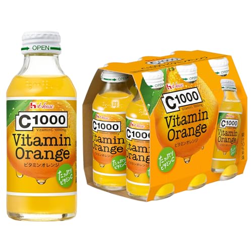 -/140ml ×6本/-・Size:140ml ×6本・パッケージ個数:1・手軽においしくビタミンC1000mgを摂取することがでます。商品紹介 オレンジのスッキリ爽やかな甘さと酸味が特長で、ビタミンC1000mg、ビタミンB1、ビタミン...