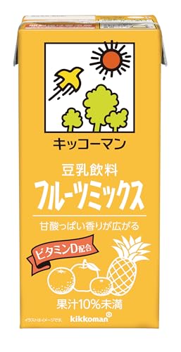 -/1リットル × 1個/-・パッケージ個数:1・大豆(カナダ又はアメリカ)(分別生産流通管理済み)、砂糖、りんご果汁、パインアップル果汁、オレンジ果汁、みかん果汁、米油/糊料(ペクチン)、酸味料、乳酸カルシウム、香料、カロチノイド色素、ビ...