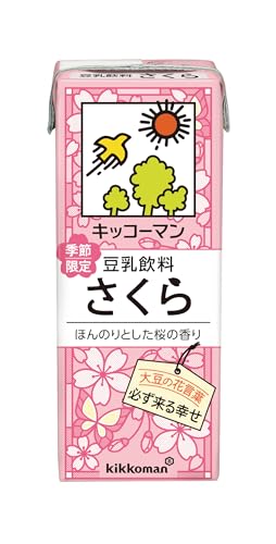 パッケージ個数:1・原材料:大豆（カナダ又はアメリカ）（分別生産流通管理済み）、糖類（砂糖、ぶどう糖）、米油、天日塩、桜の花エキス/レシチン、乳酸カルシウム、香料、糊料（カラギナン）・内容量:200ml×18本・商品サイズ(高さx奥行x幅)...