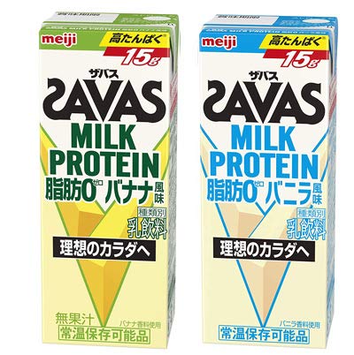 -/200ミリリットル (x 48)/CQ1qE-35243・パッケージ個数:48商品の説明 明治　meiji　ザバス　バナナ　バニラ　セット 原材料・成分 ココア風味：乳製品（国内製造）、乳たんぱく質／香料、カカオ色素、ビタミンC、甘味料...