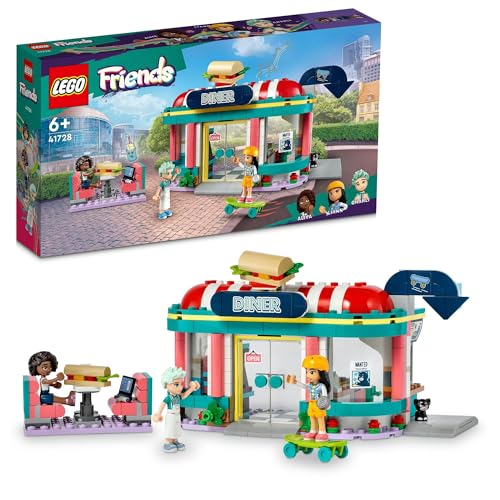 ハートレイクシティのダイナーマルチカラー/-/41728・Style:ハートレイクシティのダイナー・パッケージ個数:1・6才以上のお子さまへ ? レゴフレンズ ハートレイクシティのダイナー(41728)は、お子さまの想像力を無限に広げます。...