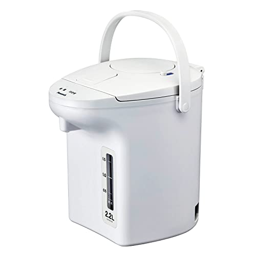 TablewareWHITE/2.2 L/電気湯沸かし保温ポット 2.2L・?【使いやすさを追求した電気ポット】余計な機能を排除し、”お湯を沸かして保温する”というシンプルな機能で使いやすさにこだわった、誰でも簡単で使いやすいポットです。・...