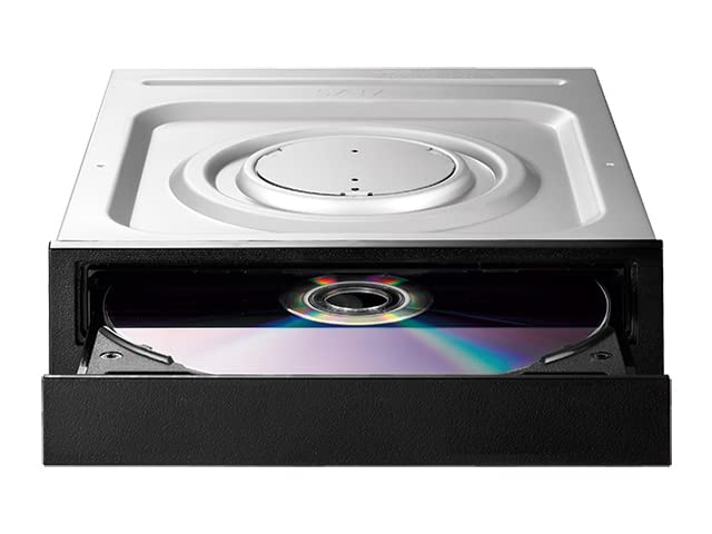 シルバー/-/DVR-S24Q・パッケージ個数:1・【ストレスフリーの高速書き込み DVD-R 24倍速書き込み】低倍速メディアでも高倍速で書き込みができるオーバースピード書き込み機能により、1層DVD-Rで最大24倍速の書き込み速度を実現...