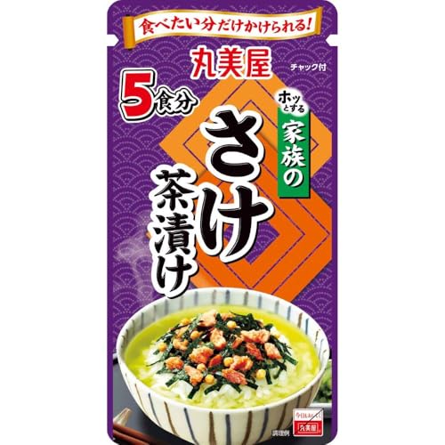 原材料:調味顆粒（食塩、砂糖、味付鮭粉末、でん粉、抹茶、酵母エキス粉末、あおさ、昆布粉）（国内製造）、味付鮭フレーク（鮭、食塩、鮭エキス、砂糖、植物性たん白、香味油、でん粉、乳糖）、あられ、のり／調味料（アミノ酸等）、紅麹色素、酸化防止剤（...