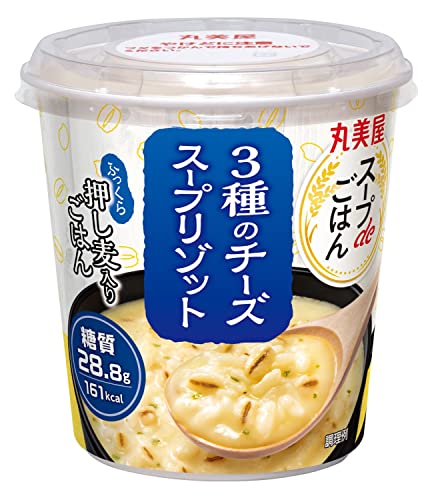 -/75グラム (x 6)/4974062638616・FlavorName:3種のチーズ スープリゾット×6個PatternName:スープdeごはん・原材料:［ごはん］うるち米（国産）、大麦、なたね油／トレハロース、乳化剤、（一部に大豆...