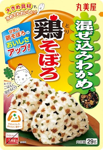 通年販売-/10個セット/-・FlavorName:鶏そぼろPatternName:10個セット・原材料：味付わかめ（わかめ、食塩、還元水あめ、酵母エキス粉末、砂糖、デキストリン、粉末油脂）（国内製造）、味付鶏肉そぼろ（鶏肉、砂糖、醤油、チ...
