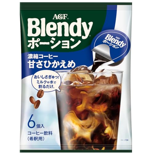 -/6個 (x 12)/-・パッケージ個数:1・メーカー名：AGF・ブランド名:ブレンディ・商品タイプ:インスタント(ポーション)・原産国:日本・原材料:コーヒー(国内製造)、砂糖 / 甘味料(アセスルファムK)、香料、乳化剤商品紹介 「B...