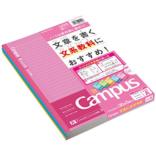 ドット入り文系線-/A罫/ノ-F3CAMNX5・Style:ドット入り文系線PatternName:単品Size:A罫・パッケージ個数:1・【サイズ】 6号(セミB5/179×252mm)・【罫内容】 7.7mm罫(余白ライン入り)・【行数...