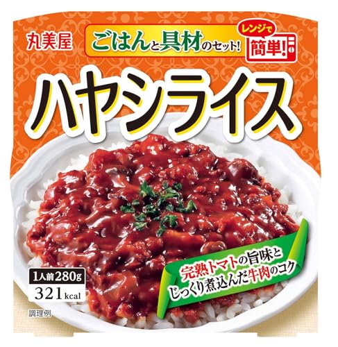 FlavorName:ハヤシライス ごはん付き×6個PatternName:レンジで簡単! シリーズ・原材料：［ごはん］うるち米（国産）／酸味料｜ ［具材］玉ねぎ、粒状植物性たん白、牛肉、平茸、トマトペースト、砂糖、小麦粉ルウ、牛脂、ウスタ...