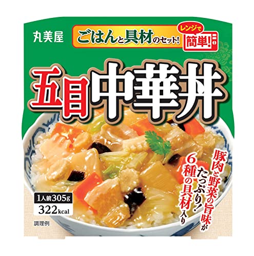 五目中華丼 ごはん付き‐/17.2cm×37.3cm×16.2cm/4902820265460・FlavorName:五目中華丼 ごはん付き×6個PatternName:レンジで簡単! シリーズ・原材料:［ごはん］うるち米（国産）／酸味料｜...