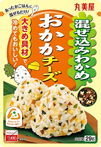 通年販売-/10個セット/-・FlavorName:おかかチーズPatternName:10個セット・原材料：食塩（国内製造）、チーズパウダー、味付わかめ（わかめ、食塩、還元水あめ、酵母エキス粉末、砂糖、デキストリン、粉末油脂）、鰹削り節、...