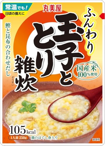 ‐/250グラム (x 5)/-・FlavorName:玉子ととり雑炊×5個PatternName:ふんわり玉子・原材料:うるち米（国産）、鶏卵、鶏肉、でん粉、エキス（鰹節、昆布、酵母）、食塩、鰹節粉、鶏脂／加工でん粉、トレハロース、調味料...