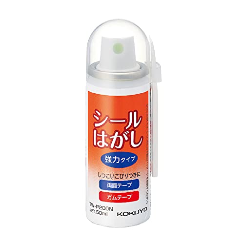 ー/50ml/TW-P200・Size:50ml・パッケージ個数:1・メーカー型番:TW-P200・容量:50ml・主成分:酢酸ブチル・ミネラルスピリット・シクロヘキサン・LPG・容器外寸法:φ35・106・付属品:ヘラ1本商品紹介 両面テ...