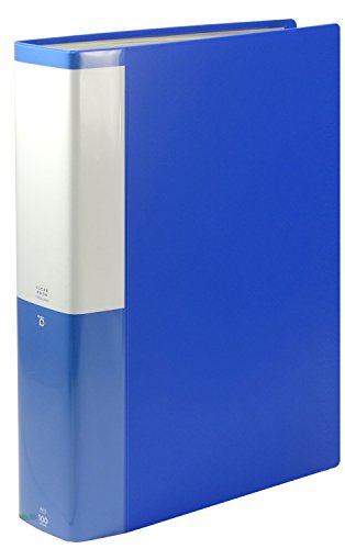 ブルー/A4-S/P3ラ-L100NB・Color:ブルー・パッケージ個数:1・【寸法】 230×57×307mm・【サイズ】 A4-S　【ポケット枚数】 100枚商品紹介 ●中紙付きで固定式のクリヤーブックです。 ●分類に便利な全面替背紙...