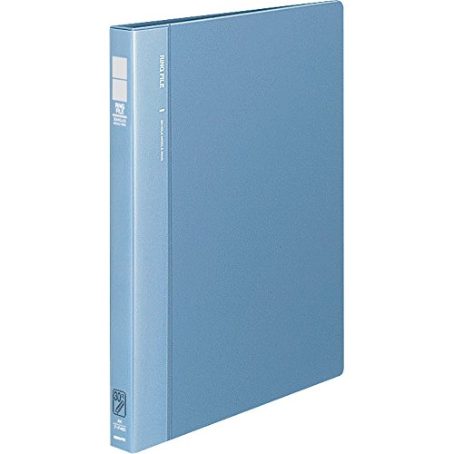 1冊ブルー/A4-S/フ-F460B・Color:ブルーStyle:1冊・パッケージ個数:1・【サイズ】H312・W255・D27mm・【素材】表紙/R-PP・ポケット/PP・【リング】丸型リング・【とじ穴間隔】9.5mmピッチ・替背紙式商...