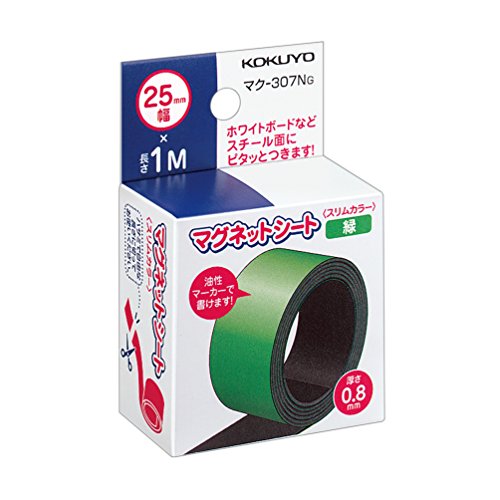 幅25mm・1本グリーン/ワンサイズ/マク-307NG・Color:グリーンStyle:幅25mm・1本PatternName:単品・パッケージ個数:1・ネームプレートやPOP等の作成に便利な25mm幅タイプです。・油性マーカーで自由に書き...