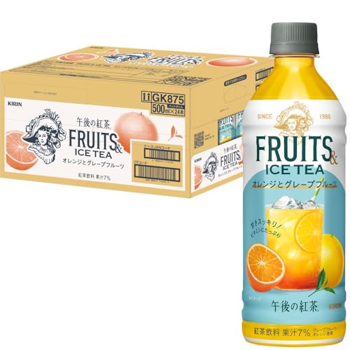 FlavorName:オレンジとグレープフルーツ・まるごと搾った果汁を爽やかなTEAで仕立てた、後味すっきりの“フルーツ＆アイスティー”・オレンジとグレープフルーツのさっぱりした甘酸っぱさがありながら、爽やかなTEAですっきり飲める味わい。...
