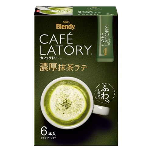 カフェシリーズ-/6本×6箱/-・Size:6本×6箱・パッケージ個数:6・メーカー名:AGF・ブランド名:カフェラトリー・商品タイプ:粉末茶(スティック)・原産国:日本・原材料:クリーミングパウダー(乳成分を含む)(国内製造)、砂糖、デキ...