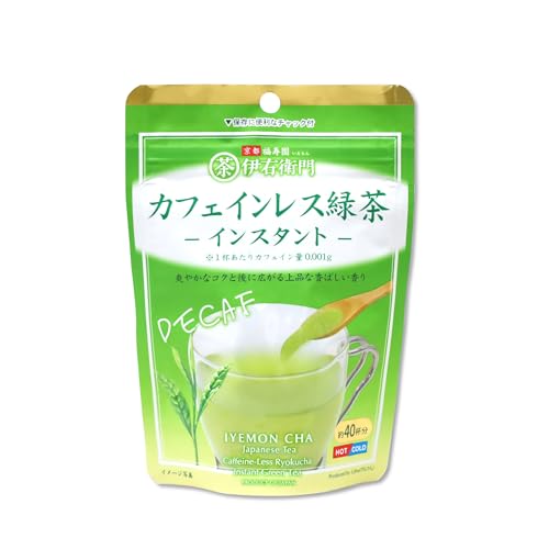 緑/Pack of 1/-・Size:Pack of 1・パウチタイプのインスタント茶商品紹介 680 原材料・成分 4901046781563 使用方法 お湯かお水に、伊右衛門カフェインレスインスタント緑茶を入れて、かき混ぜてください。