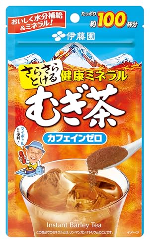 -/-/18942・パッケージ個数:1・内容量:80g・容器:インスタントティー (チャック付きパック)・原材料:大麦(カナダ)、デキストリン、飲用海洋深層水(高知県)/ビタミンC・栄養成分(1杯(0.8g)当たり):エネルギー 3kcal...