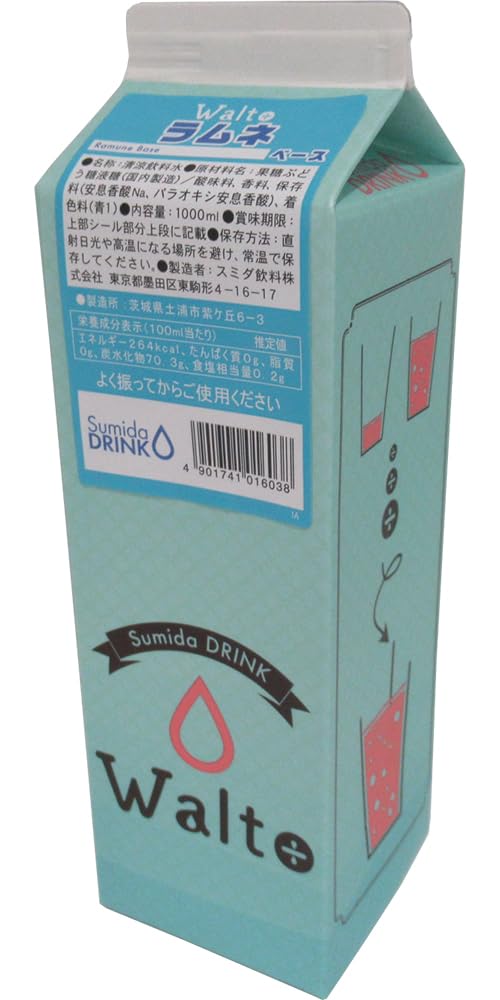 ラムネ風シロップ-/1リットル (x 1)/-・パッケージ個数:1・原材料(原産国):果糖ぶどう糖液糖(国内製造)/酸味料、香料、保存料(安息香酸Na、パラオキシ安息香酸)、着色料(青1)・栄養成分表示:エネルギー264kcal、たんぱく質...