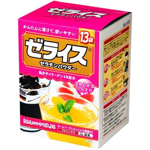 -/65グラム (x 5)/-・パッケージ個数:5・内容量:65g&times;5個・原材料:ゼラチン、コラーゲンペプチド・商品サイズ(高さx奥行x幅):10.5cm&times;32.5cm&times;7.6cm・ゼライスは「豚」由来コ...