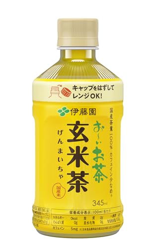 黄/-/-・内容量:345ml×24本・容器:ペットボトル (レンチン対応)・原材料:米(日本)、緑茶(日本)、抹茶(日本)/ビタミンC・栄養成分(100ml当たり):エネルギー 0kcal、たんぱく質 0g、脂質 0g、炭水化物 0g (...