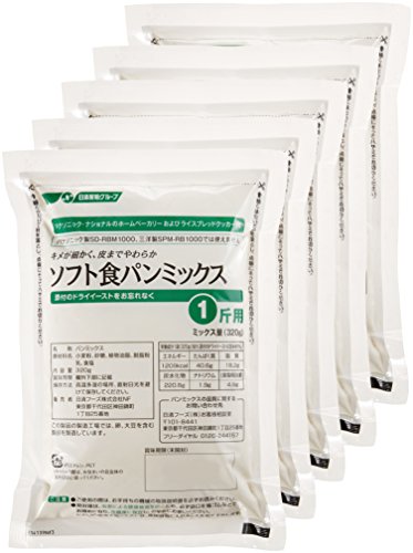 e)ソフト食パン/1斤×5袋ホワイト/1斤用×5/SD-MIX62A・Style:e)ソフト食パン/1斤×5袋・パッケージ個数:1・型番:SD-MIX62A・サイズ:1斤用×5・1回分の材料をパック。・あとは水を入れるだけの手軽さ。・ドライ...