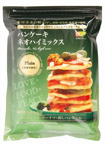 -/400グラム (x 3)/130492・パッケージ個数:3・内容量:400g×3袋・カロリー:345kcal・原材料:小麦粉(三重)、小麦胚芽(米国、カナダ他海外)、食塩(オーストラリア、高知)、べーキングパウダー[国内産(アルミ不使用...