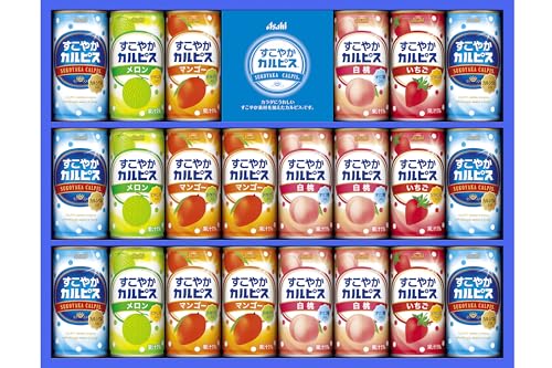 -/Pack of 1/-・Size:Pack of 1・パッケージ個数:1・すこやか素材を加えた、そのままお飲みいただけるタイプの「すこやかカルピス」のギフトセットです。・447mm×347mm×62mm・「すこやかカルピス」白桃　缶19...