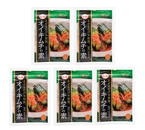 -/5袋/-・Size:5袋・きゅうりと混ぜ合わせ冷蔵庫で一晩寝かせれば出来上がり！・原材料:食塩(国内製造)、砂糖、胡麻、粉末にんにく、でん粉、しょうがパウダー、乳糖、かつおぶし粉末、かつおエキス、酵母エキス、コラーゲンペプチド(ゼラチン...
