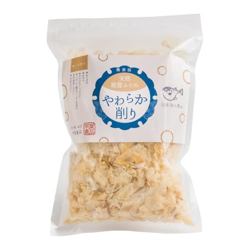 -/1袋/-・Size:1袋・天然能登ふぐをやわらか削りにしました・原材料:ふぐ煮干(石川県産)(ごまふぐ(標準和名))・内容量:25g商品紹介 石川県で水揚げされた天然能登ふぐを惜しげもなく使い、やわらかな食感になるように乾燥加工し、削り...