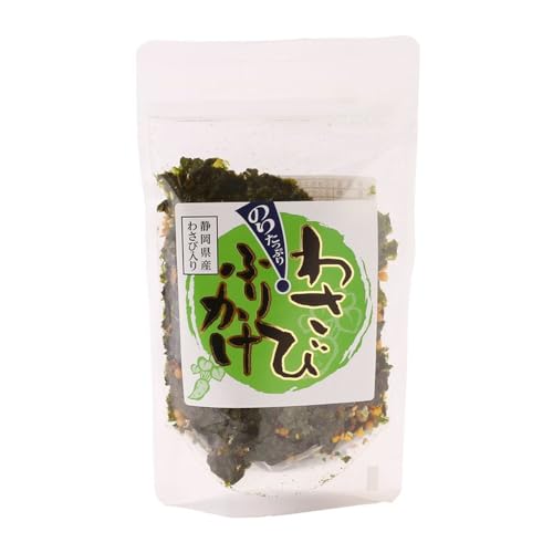 -/1袋/-・Size:1袋・ツンと広がる爽快感！のりたっぷりの大人味ふりかけ！・原材料:味付ごま(国内製造(ごま、ブドウ糖、食塩、醤油))、わさび風味顆粒(食塩、でん粉、乳糖、砂糖、デキストリン、抹茶)、味付かつお(かつお削り節、砂糖、醤...