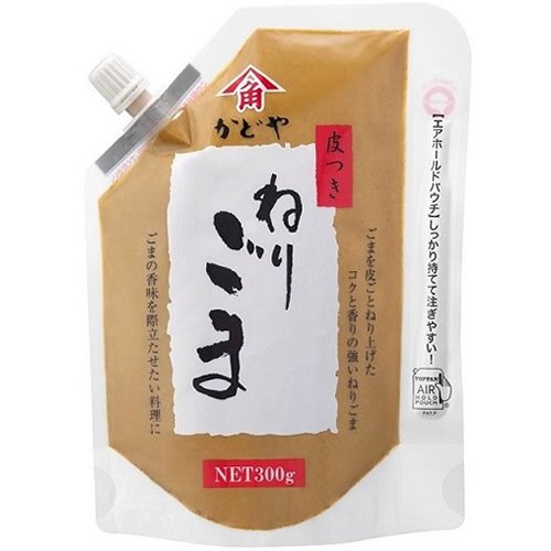 -/300グラム (x 1)/-・パッケージ個数:1・内容量:300g・原材料:ごま・商品サイズ(高さx奥行x幅):210mmx33mmx110mm・ブラント名: かどや・メーカー名: かどや製油皮付きの白ごまを煎ってからていねいに練り上げ...